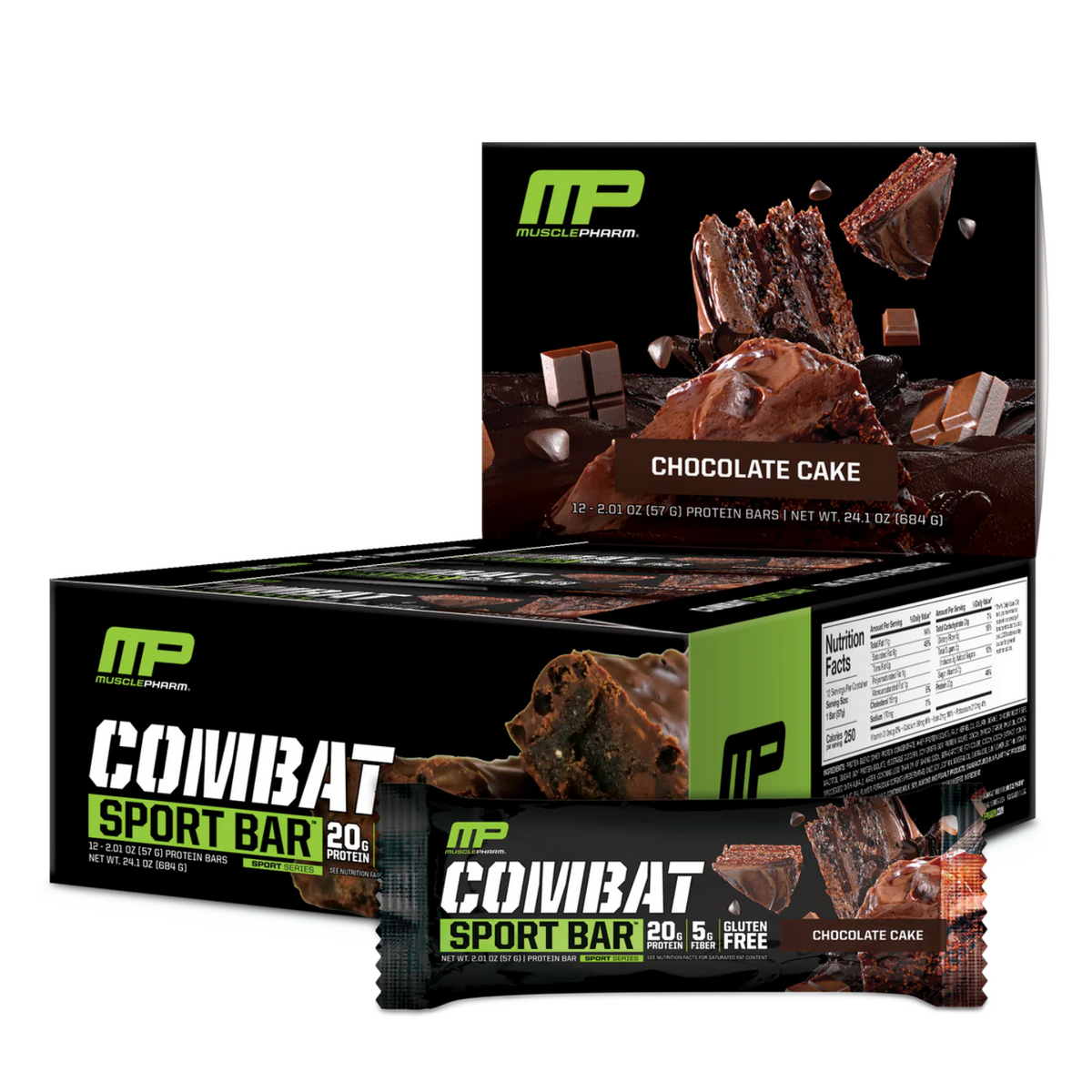 MusclePharm Combat Sports Bar | Supplement City – Supplement City USA