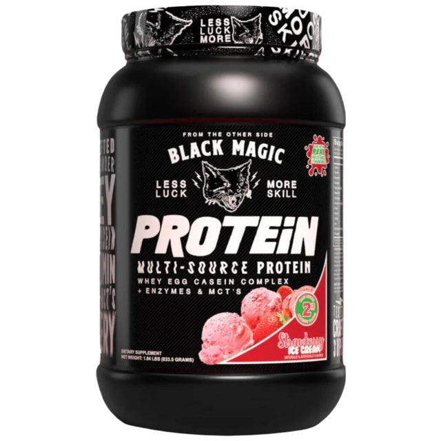 Black Magic Protein Powder, 25 Servings (2 Lbs) – Supplement City USA