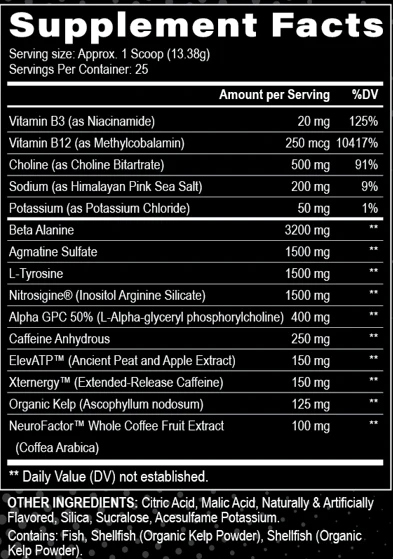 Black Magic Villain Pre-Workout — Supplement City USA