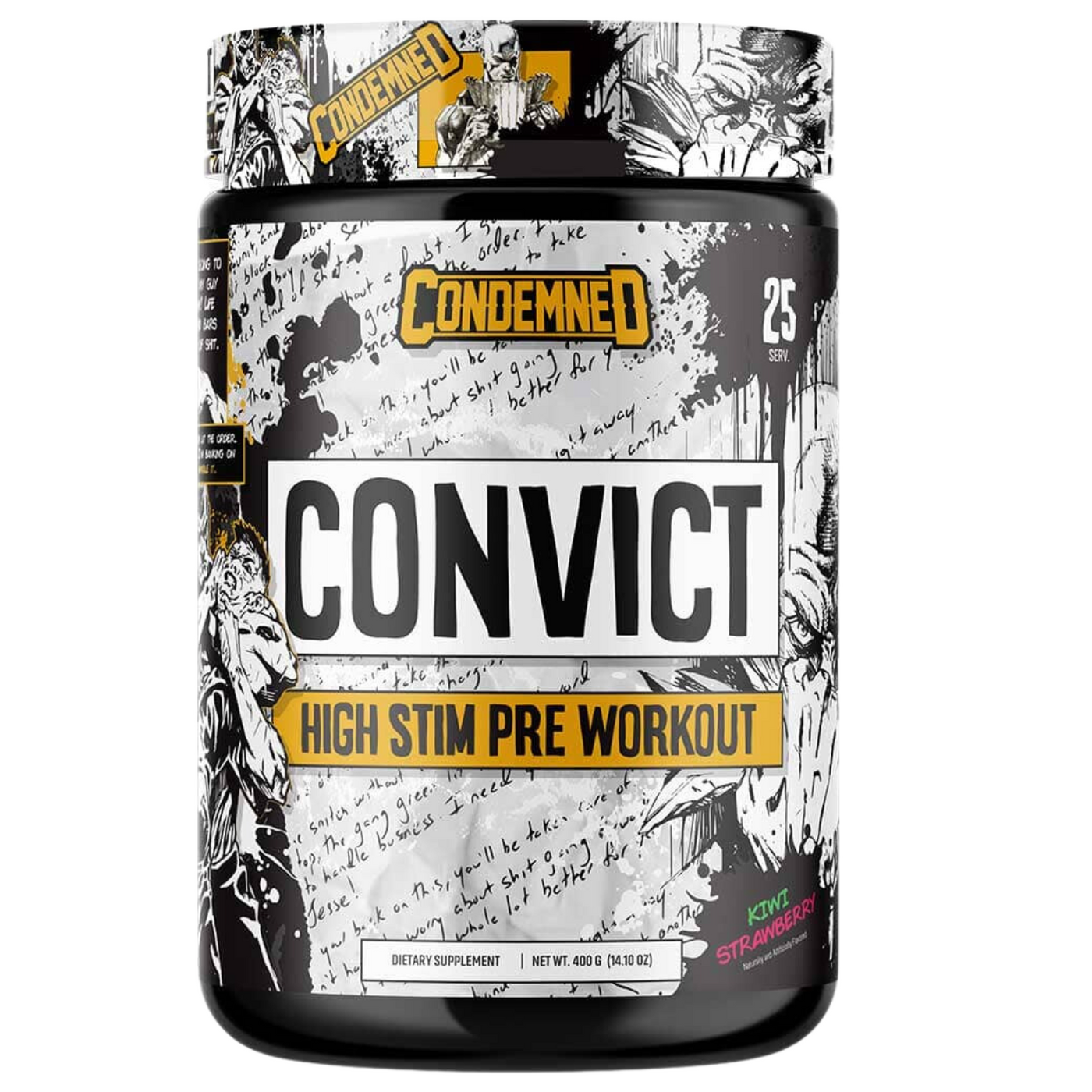 Condemned Labz Convict Stim Pre-Workout Supplement — Supplement City USA