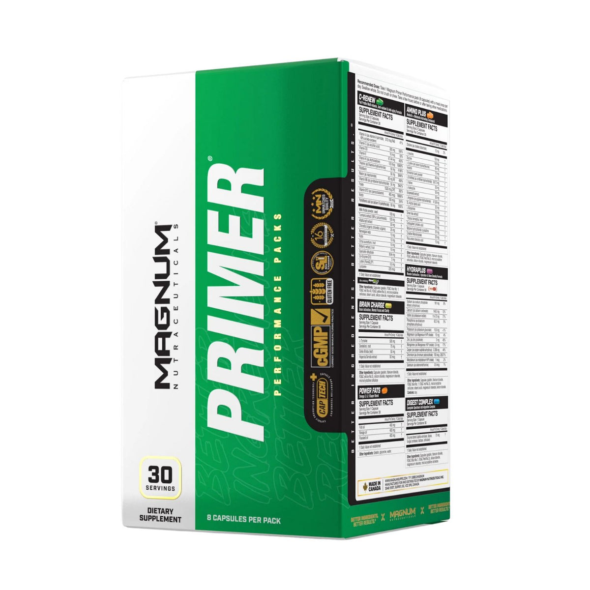 Magnum Nutraceuticals Primer Performance Packs – Supplement City USA