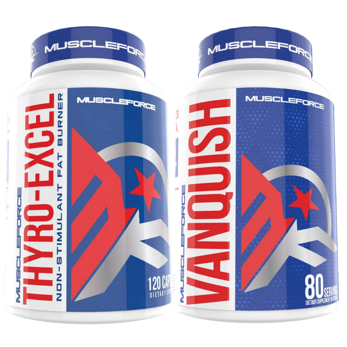 MuscleForce Fat Burning Stack with Vanquish – Supplement City USA