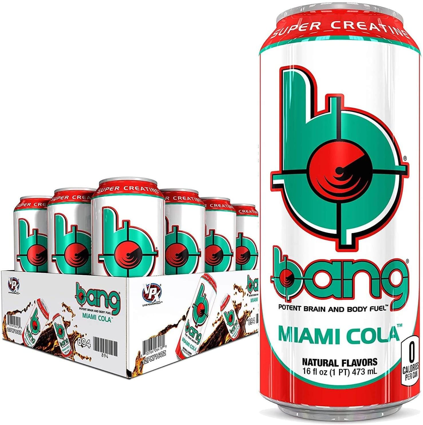 BANG Energy Drink,12 Pack — Supplement City USA