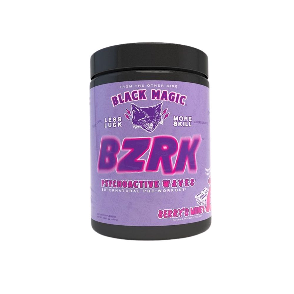 Black Magic BZRK Pre-Workout Limited Edition Berry'd Money and Money ...