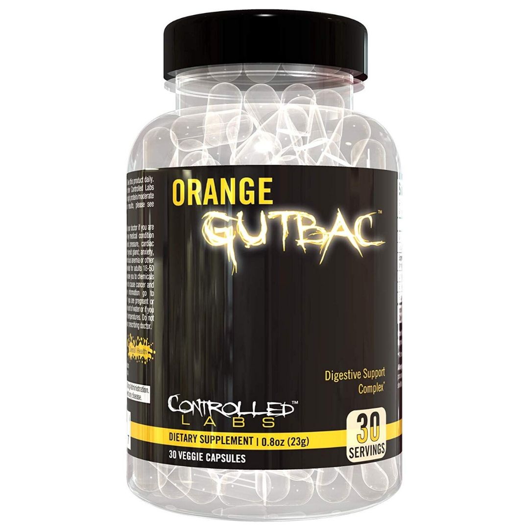 Controlled Labs Orange Gutbac - Digestive Health Support – Supplement ...
